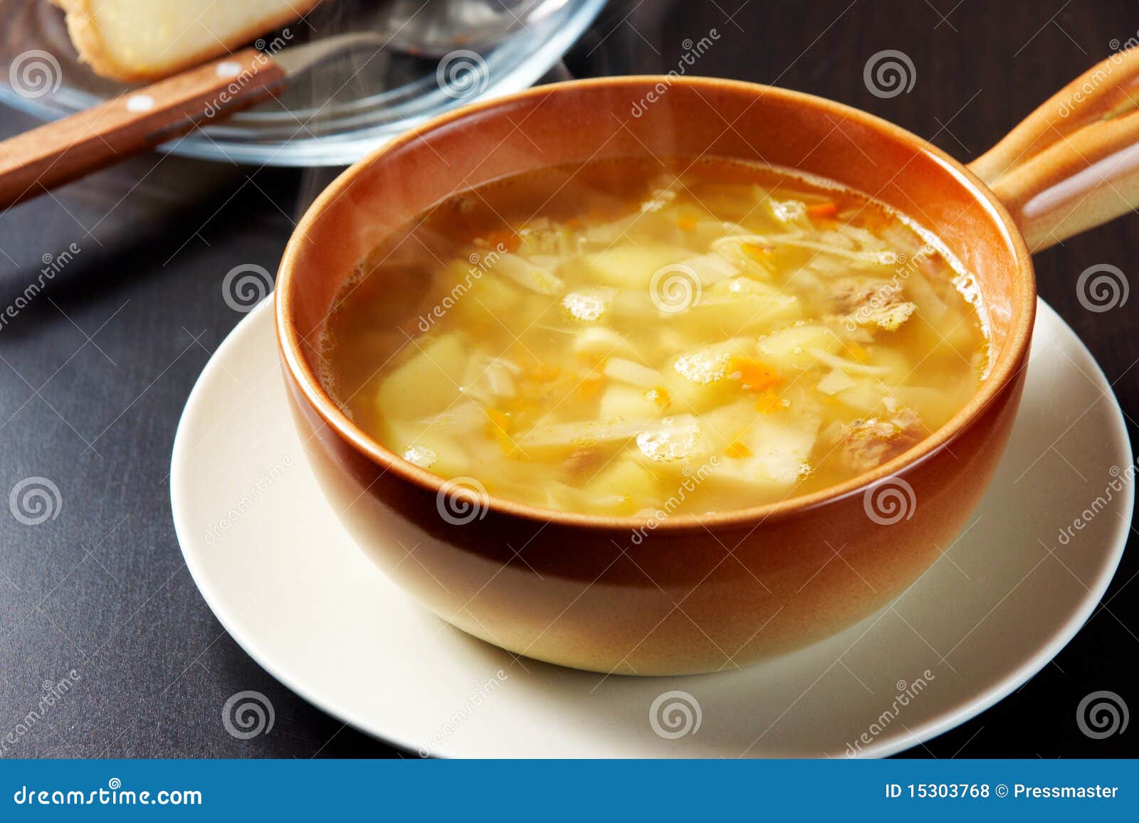 Plato caliente foto de archivo. Imagen de color, carne - 15303768