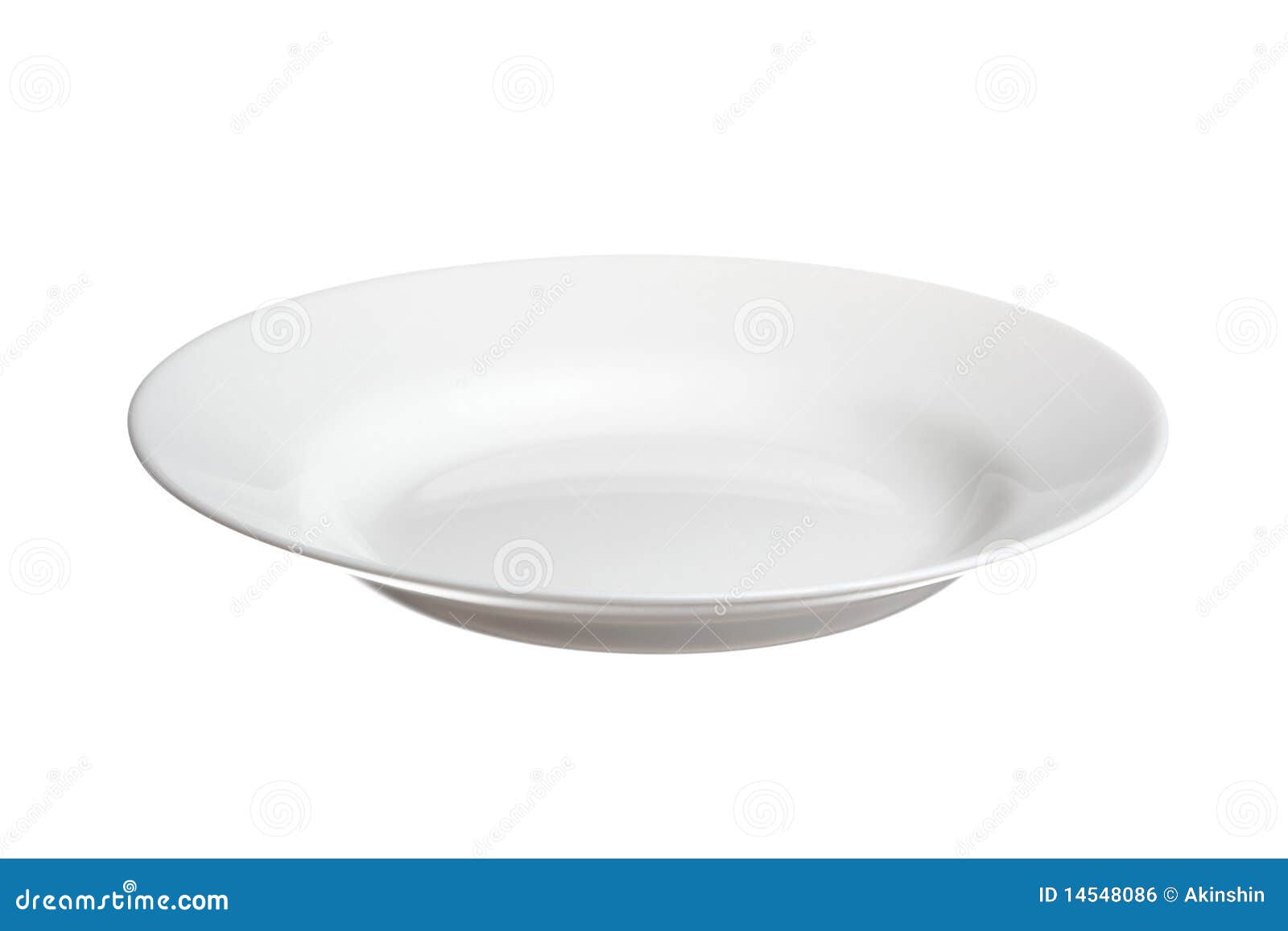 Plato vacío foto de archivo. Imagen de blanco, objeto - 14548086