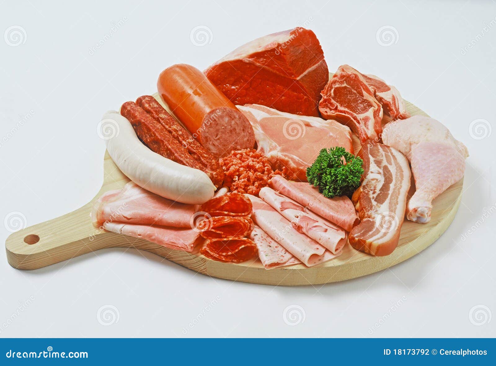 Platte des Fleisches stockfoto. Bild von steak, nahrung - 18173792