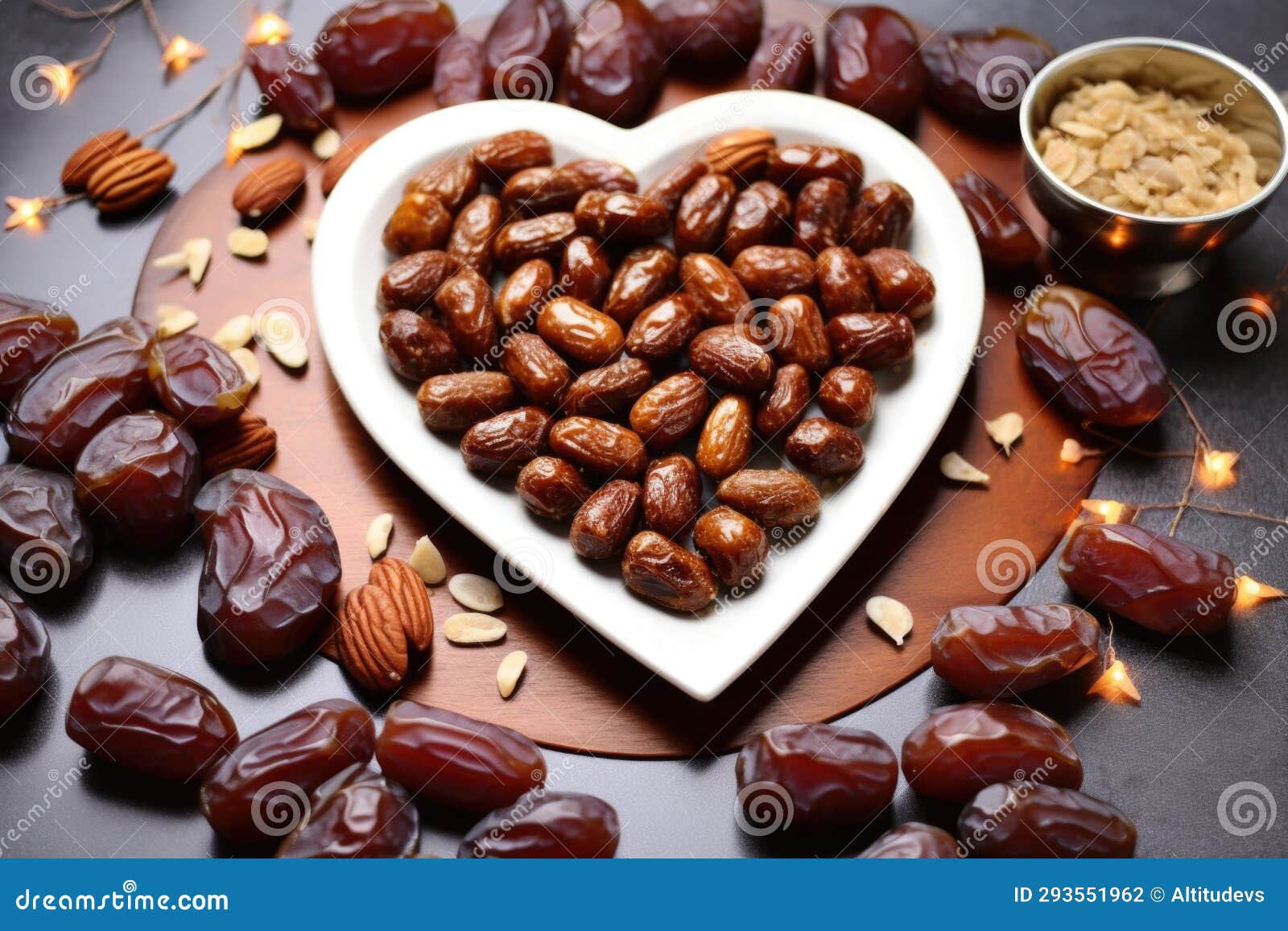Arabic Dates, Ajwa Dates. Ramadan Kareem Breaking The Fast By Eating ...