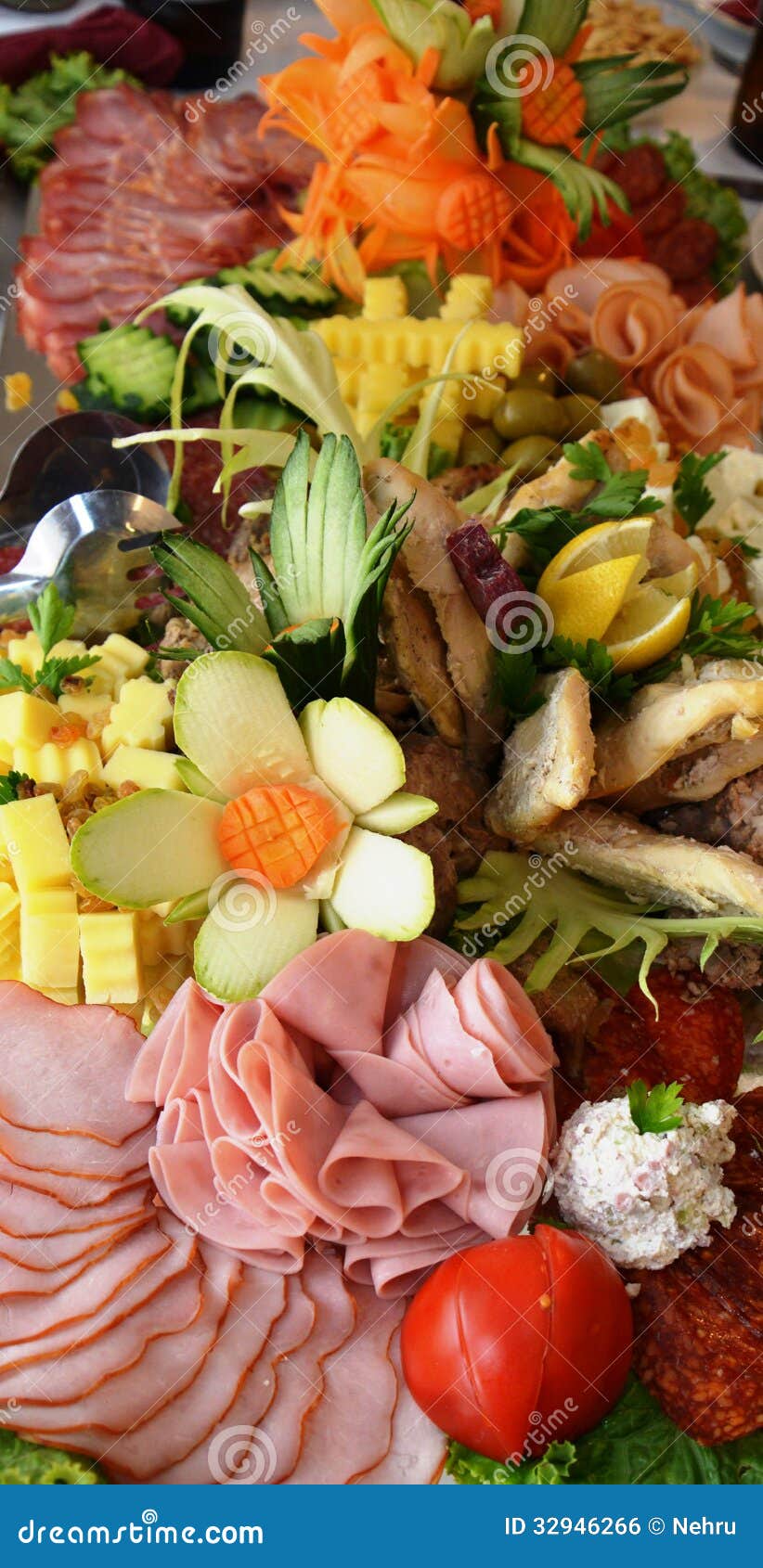 103 Platter Assorted Cold Cut Meat Slices Photos - Free & Royalty-Free ...