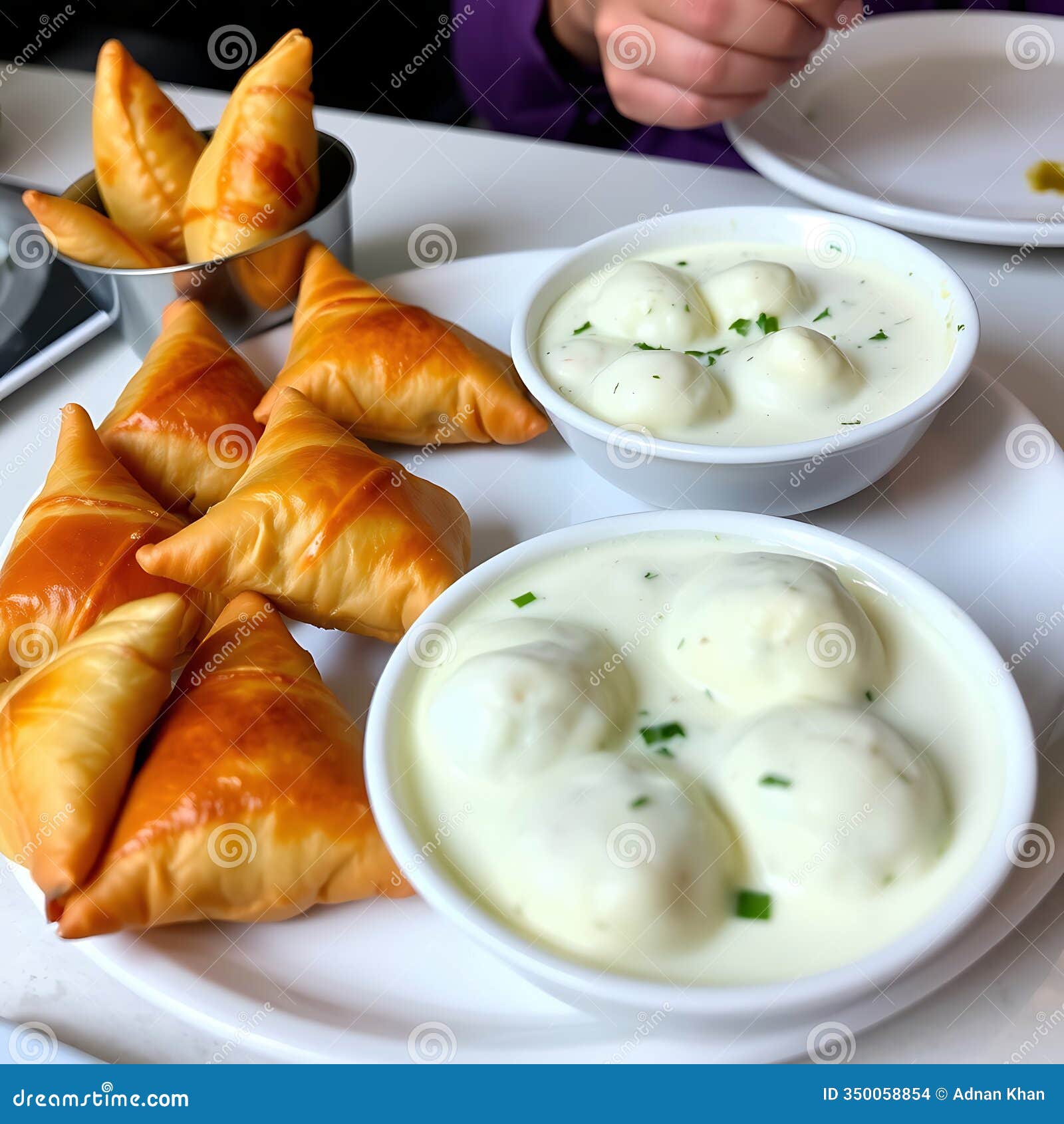 A Platter Of Vada, Sambar, And Chutney With A Cup Of Filter Coffee On A ...