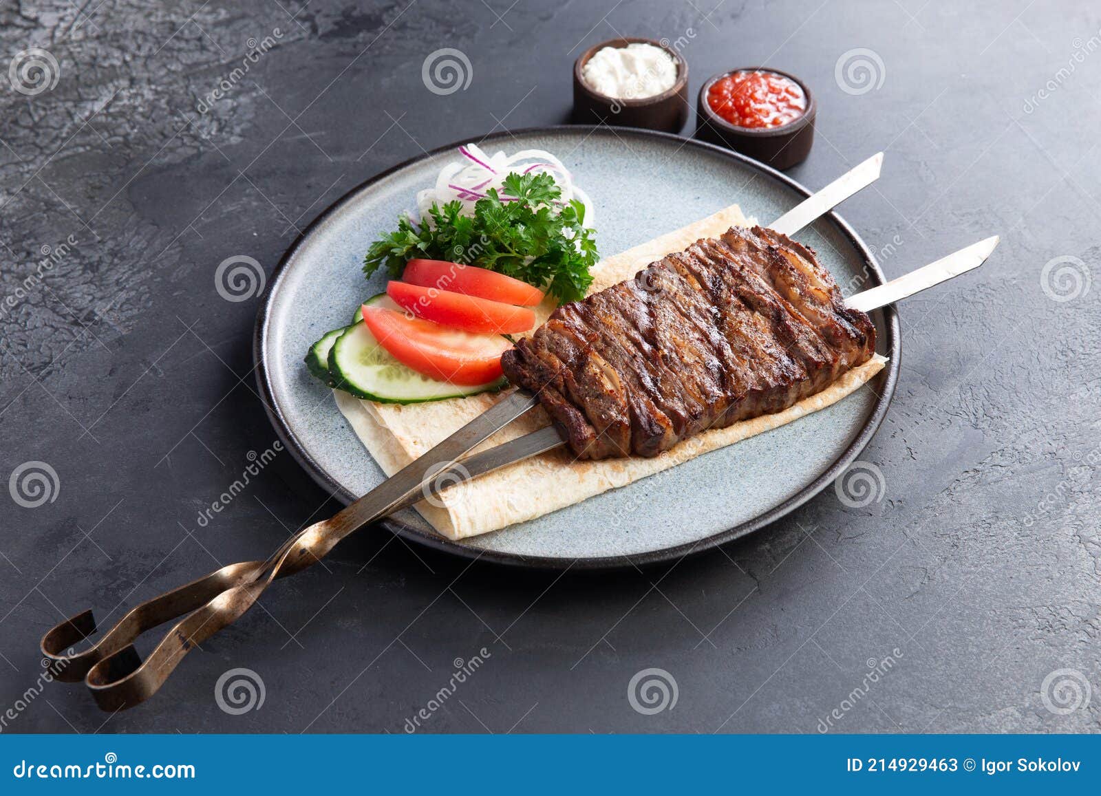 106 Lamb Donner Kebabs Stock Photos - Free & Royalty-Free Stock Photos ...