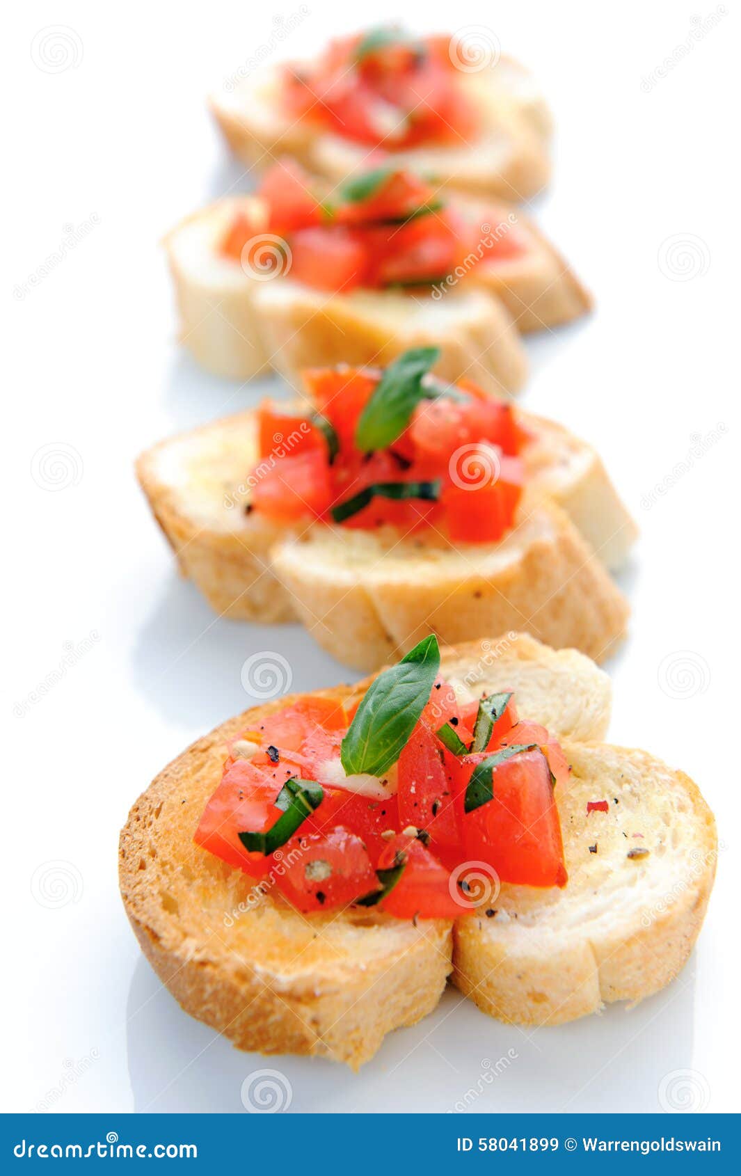 Platter of Smoked Trout Canapes Stock Image - Image of pancake, cream ...