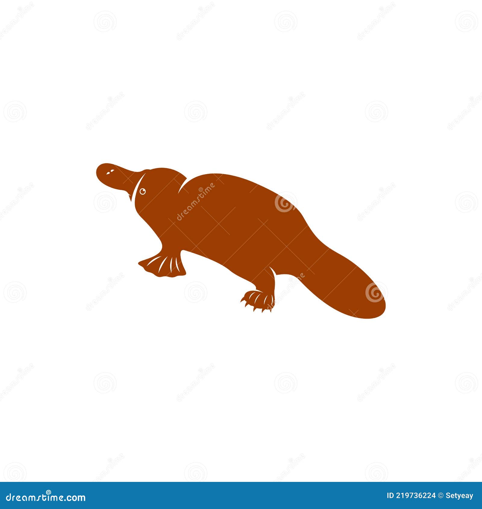 Platypus Design Vector Illustration, Creative Platypus Logo Design ...