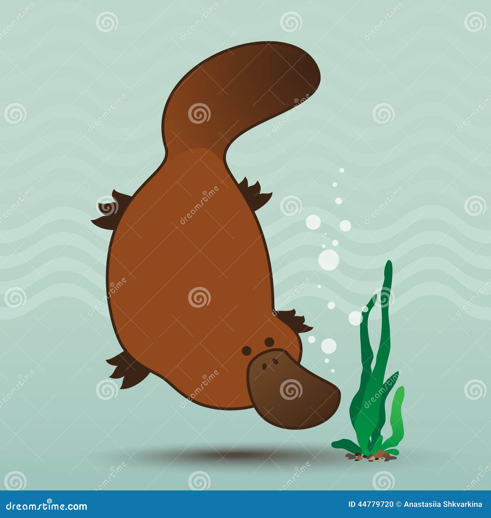 Platypus stock vector. Illustration of duckbill, exotic - 44779720