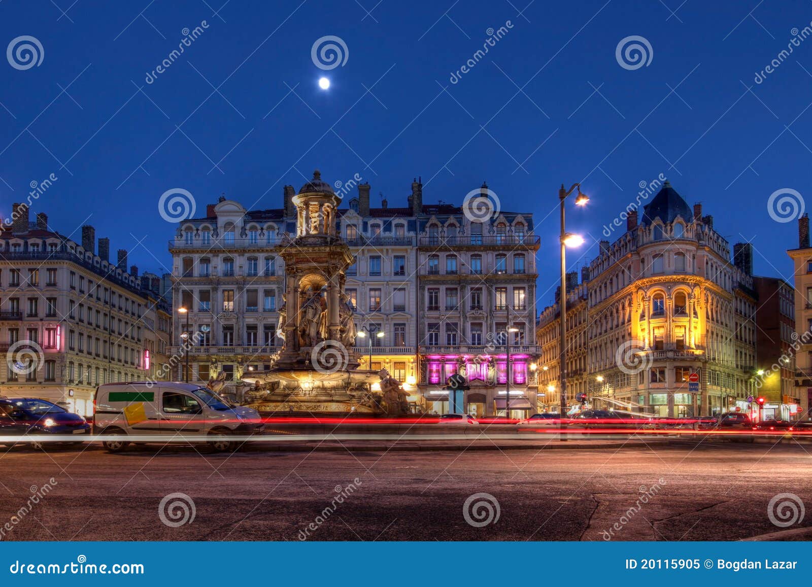 Platzieren Sie DES Jacobins, Lyon, Frankreich Stockbild - Bild von ...