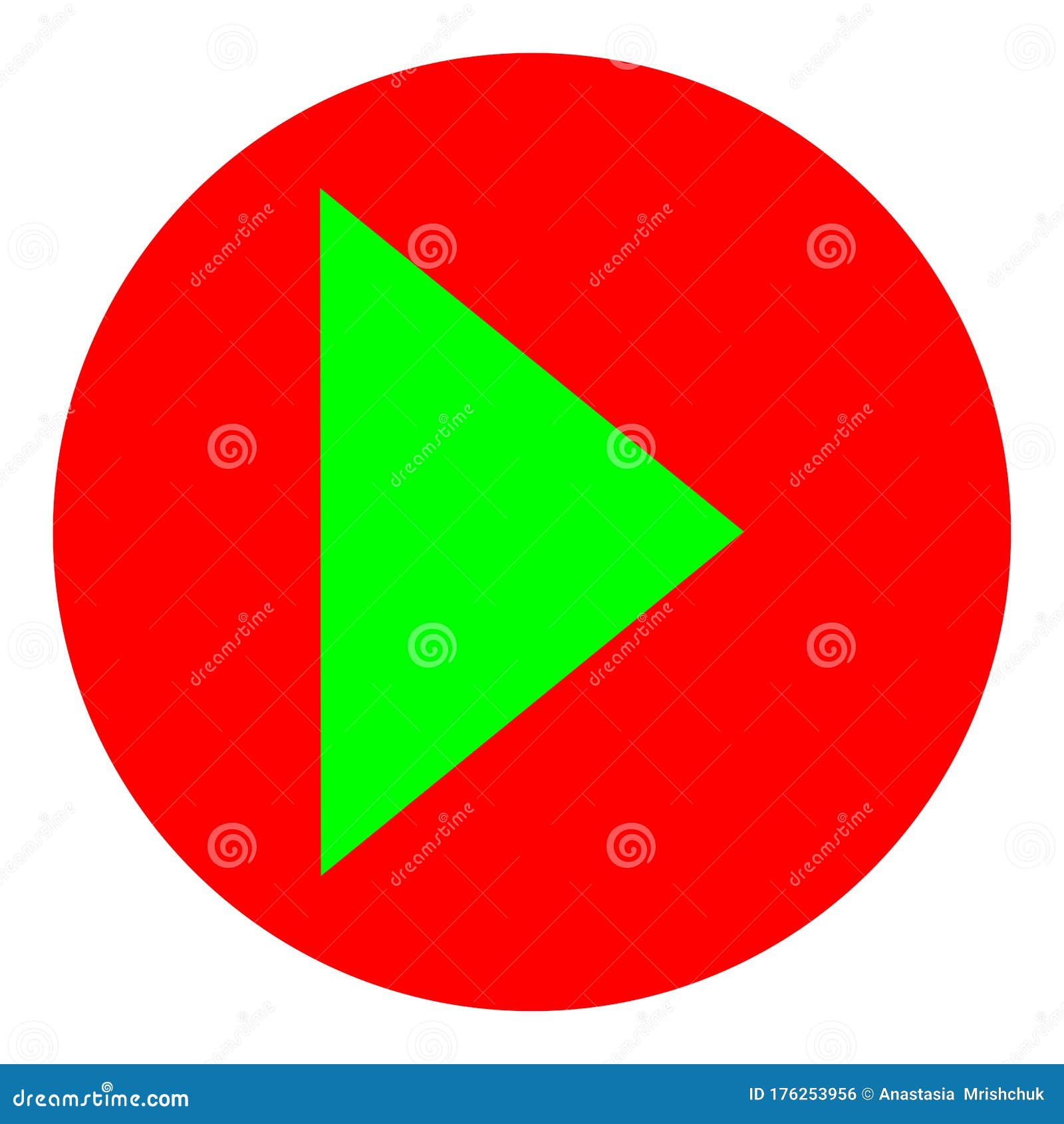Play Arrow Button Sign Transparent Background Illustration Stock ...