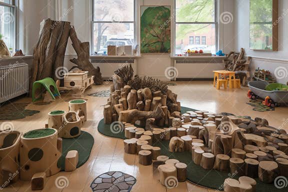 Play-based Learning Environment with Building Blocks, Puzzles, and ...