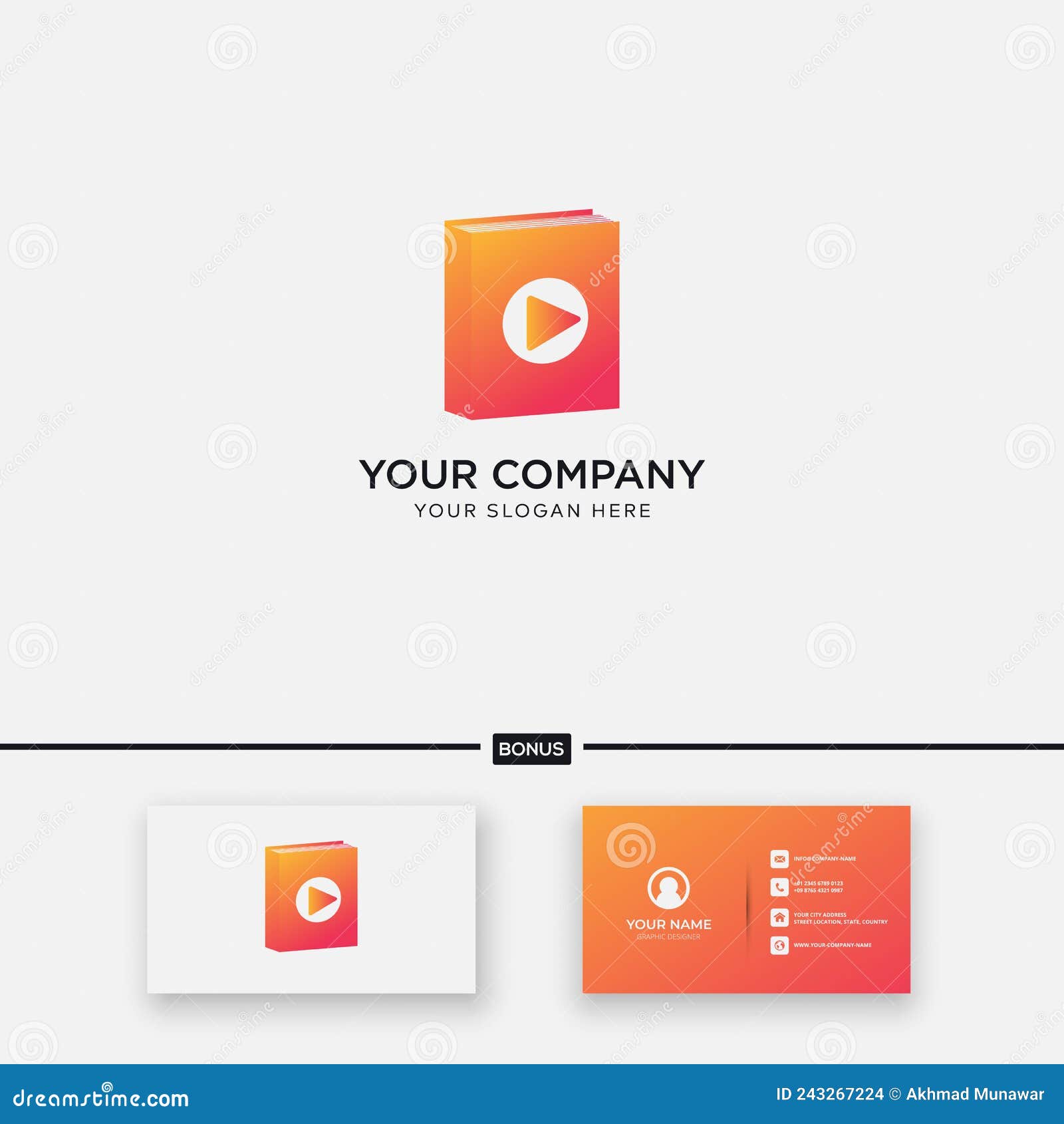 Tutorial Logo Vector Illustration | CartoonDealer.com #60211246