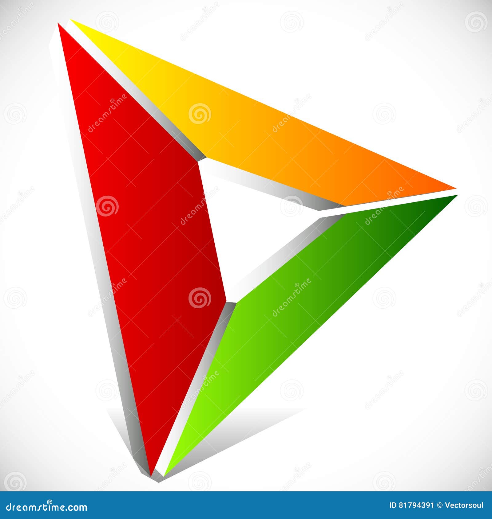 Generic Logotype Icon In The Shape Of Hooks With Black Background Stock ...