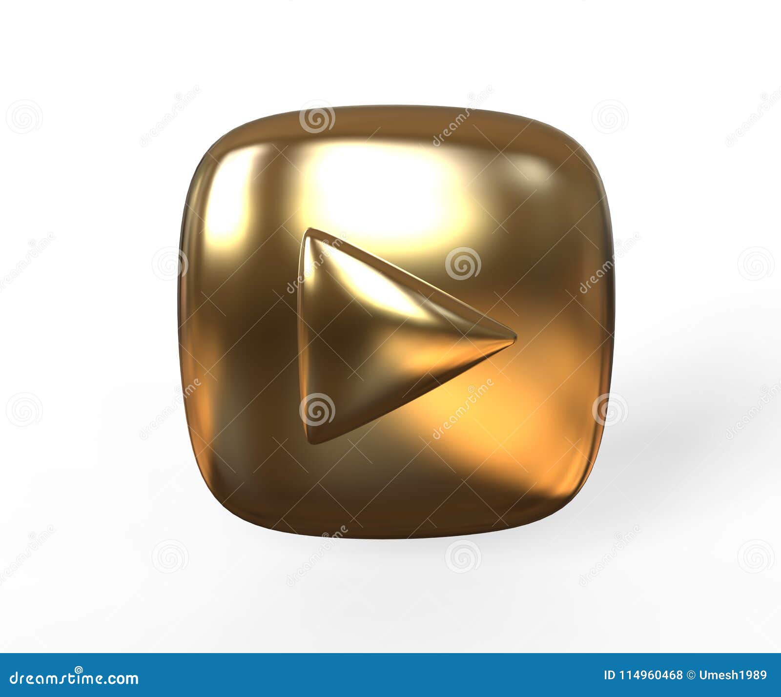 Play Button 3d Rendering Illustration. Stock Illustration ... Play Button 3d Rendering Illustration. Stock Illustration ...