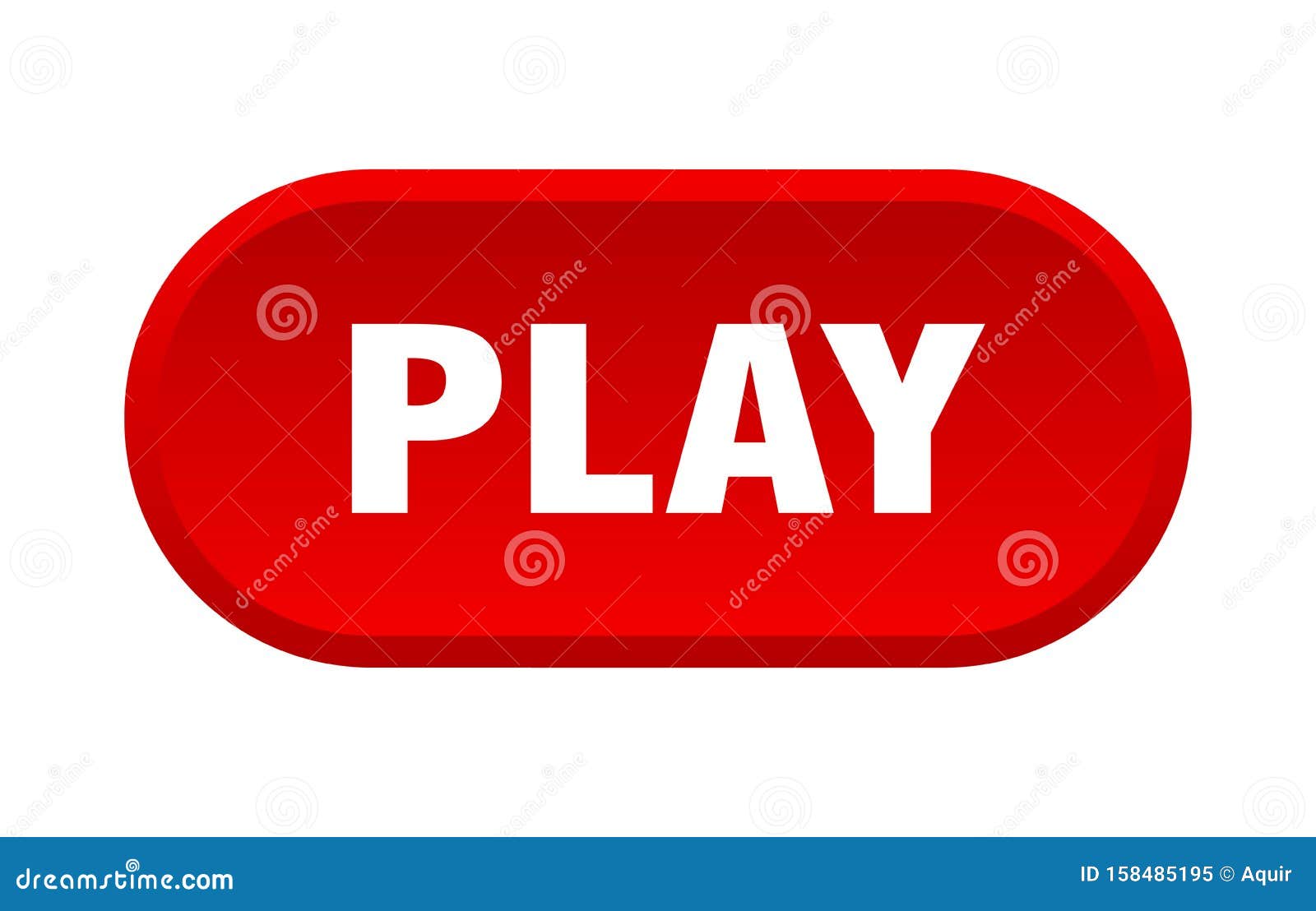 Play button stock vector. Illustration of vector, background - 158485195