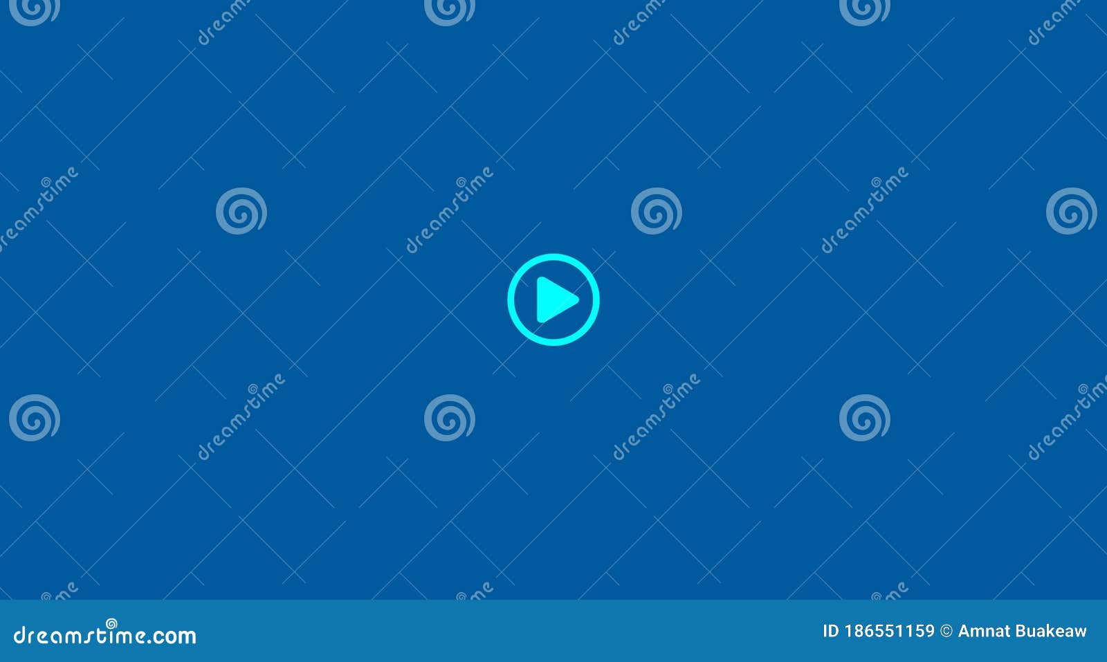 Play Button Sign of Video Interface Background, Play Icon Element on ...