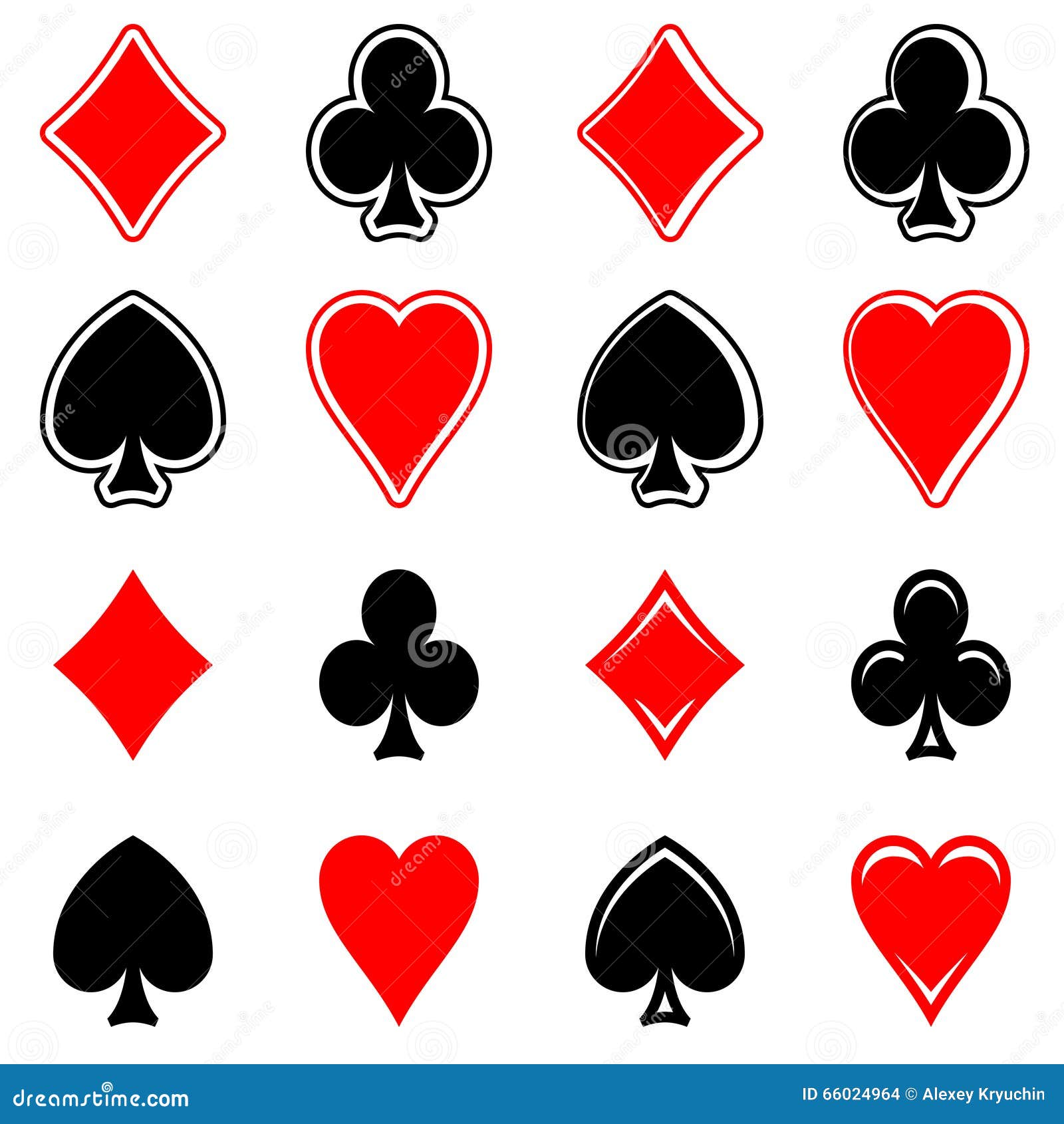 Play Card S Signs Vector-icon Stock Vector - Illustration of playing ...