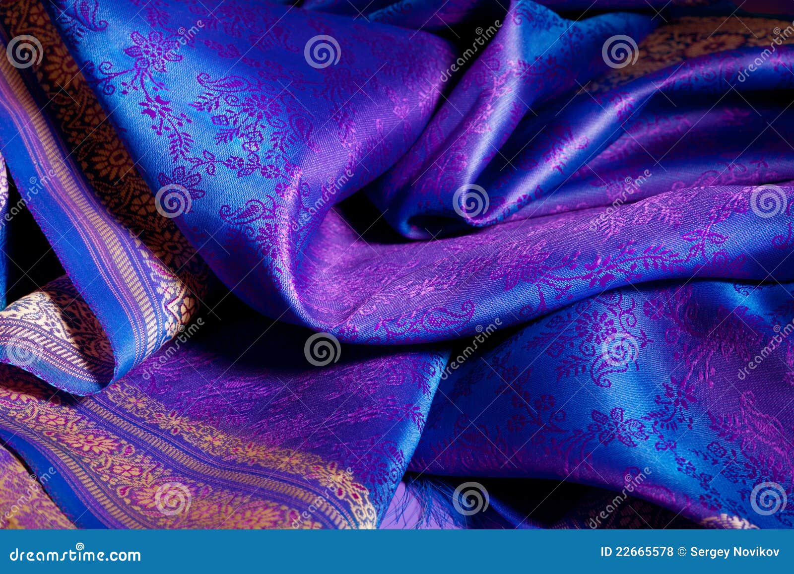 Play Colors on Expensive Fabric Stock Photo - Image of play, purple ...