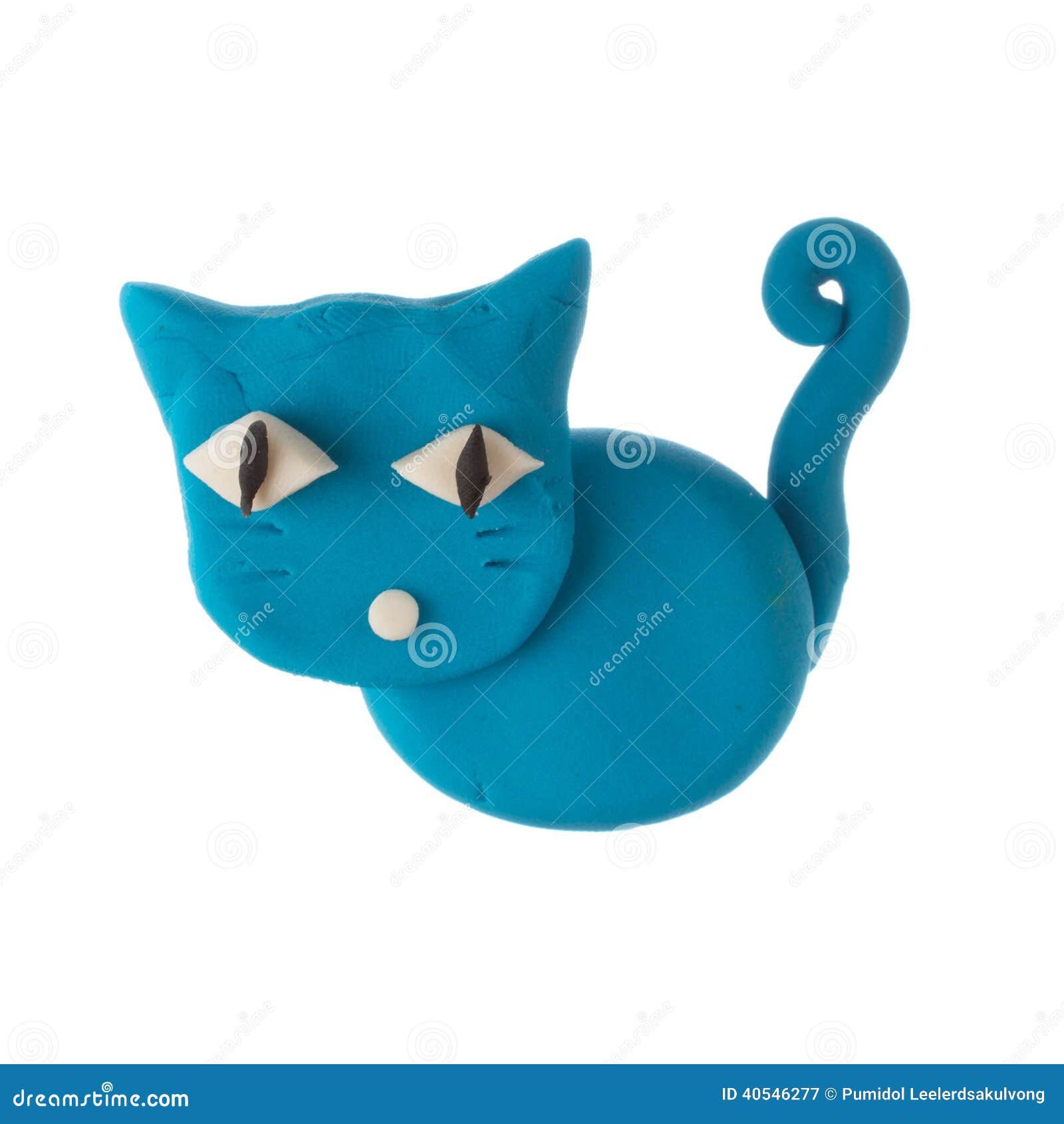 Play dough animal stock image. Image of beautiful, handmade - 40546277