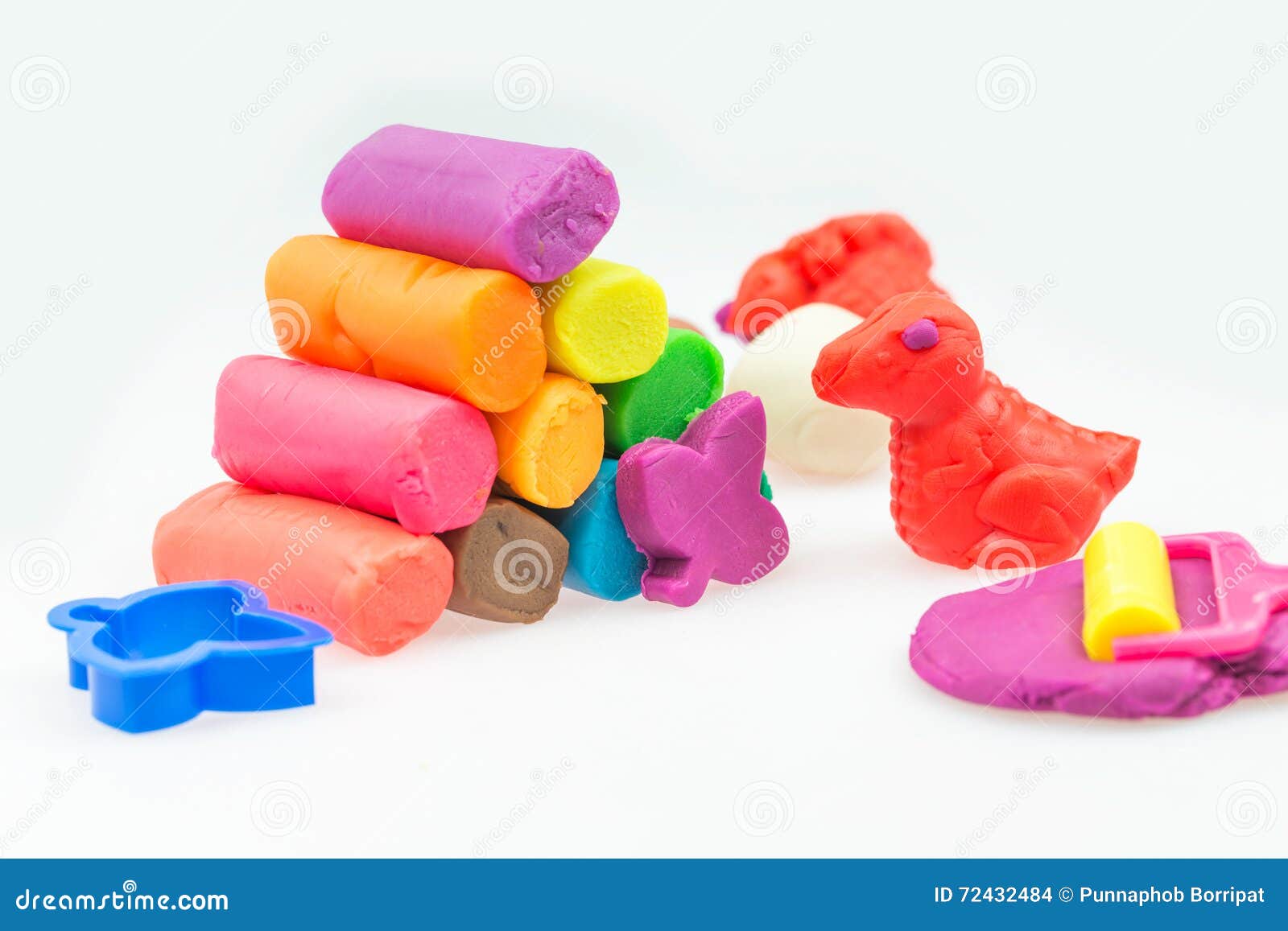 Play dough stock photo. Image of creative, multicolor - 72432484