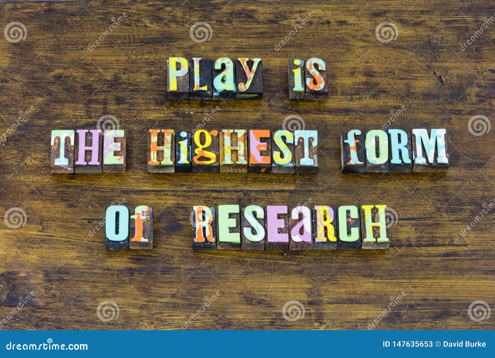 Play Hard Education Learning Research School Learn Study Work Stock ...