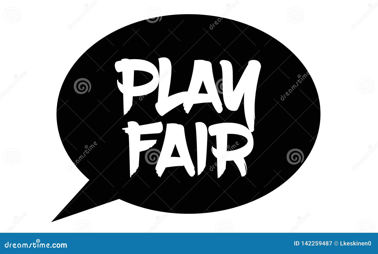 Play fair stamp on white stock vector. Illustration of honesty - 142259487