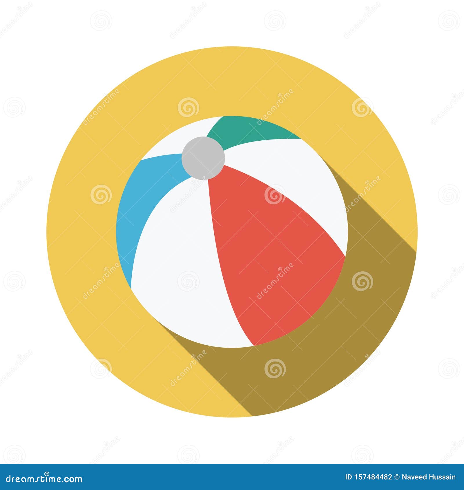 Play flat vector icon stock vector. Illustration of round - 157484482