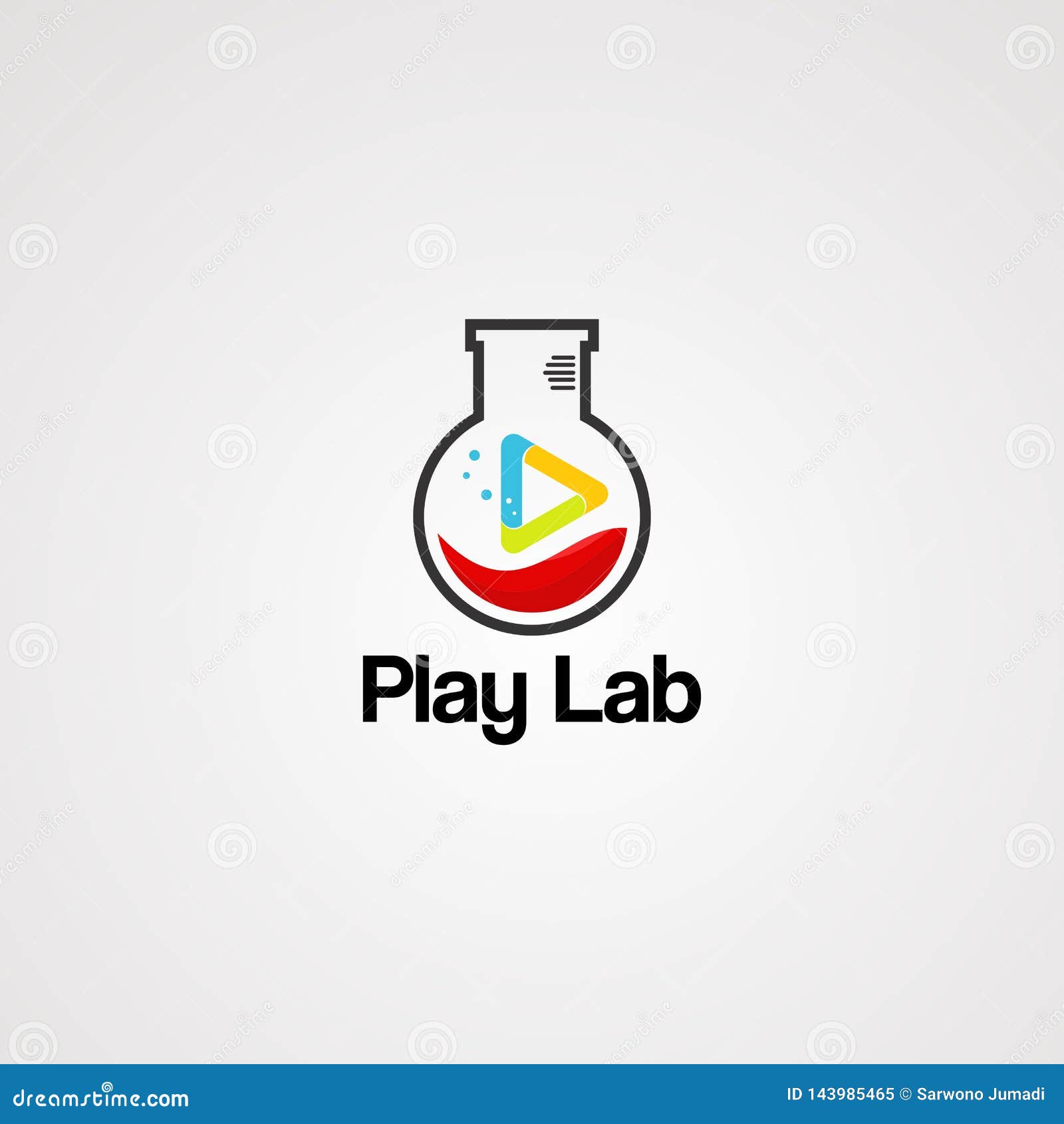 Play Lab Studio Logo Vector, Icon, Element, and Template for Company ...