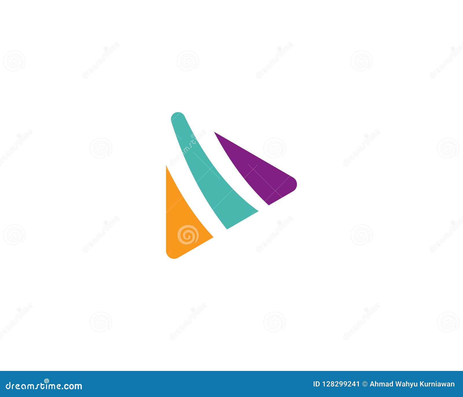 Play logo Vector stock vector. Illustration of logo - 128299241