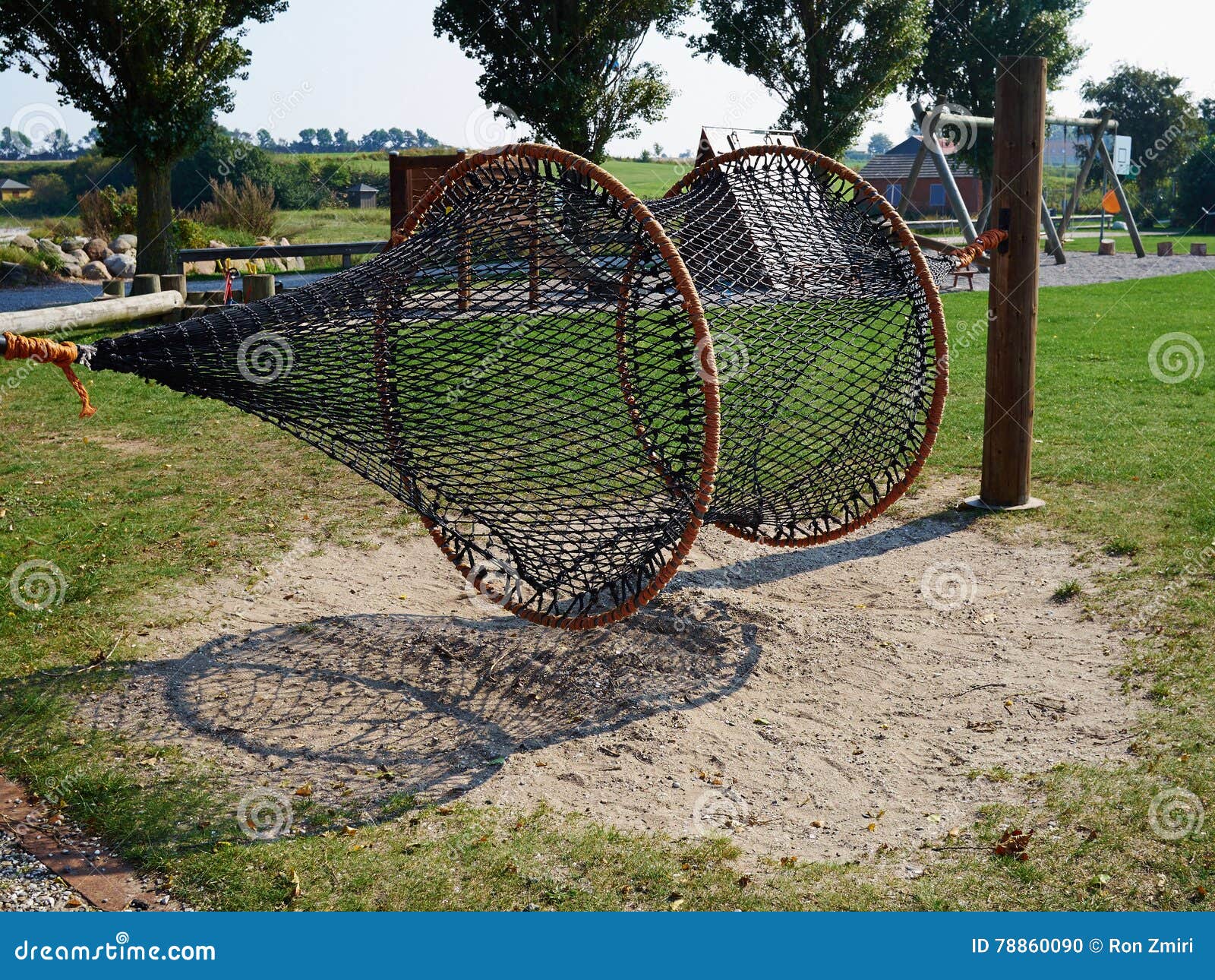 Play net in a playground stock photo. Image of playful - 78860090