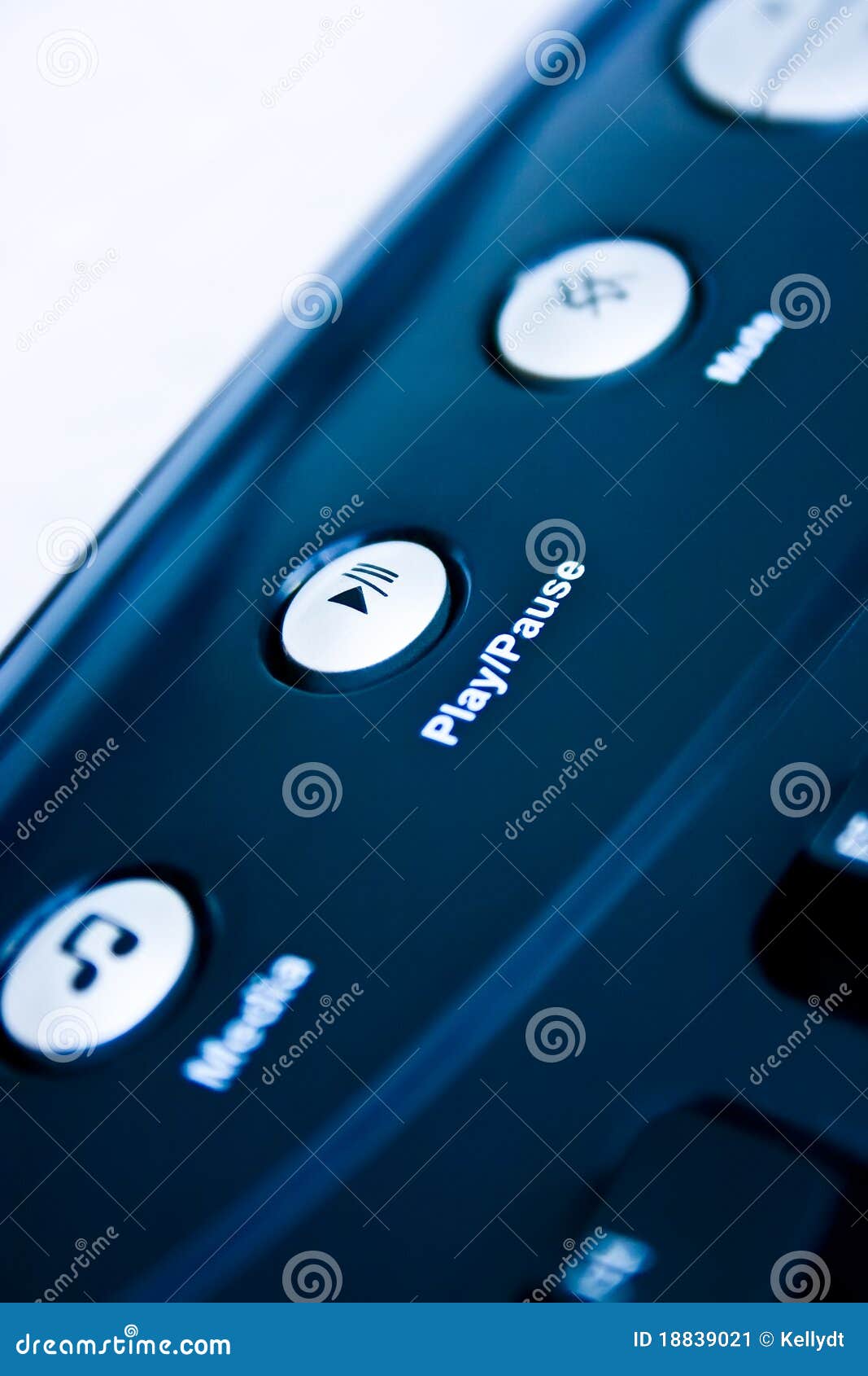 Play and pause key stock image. Image of movie, button - 18839021