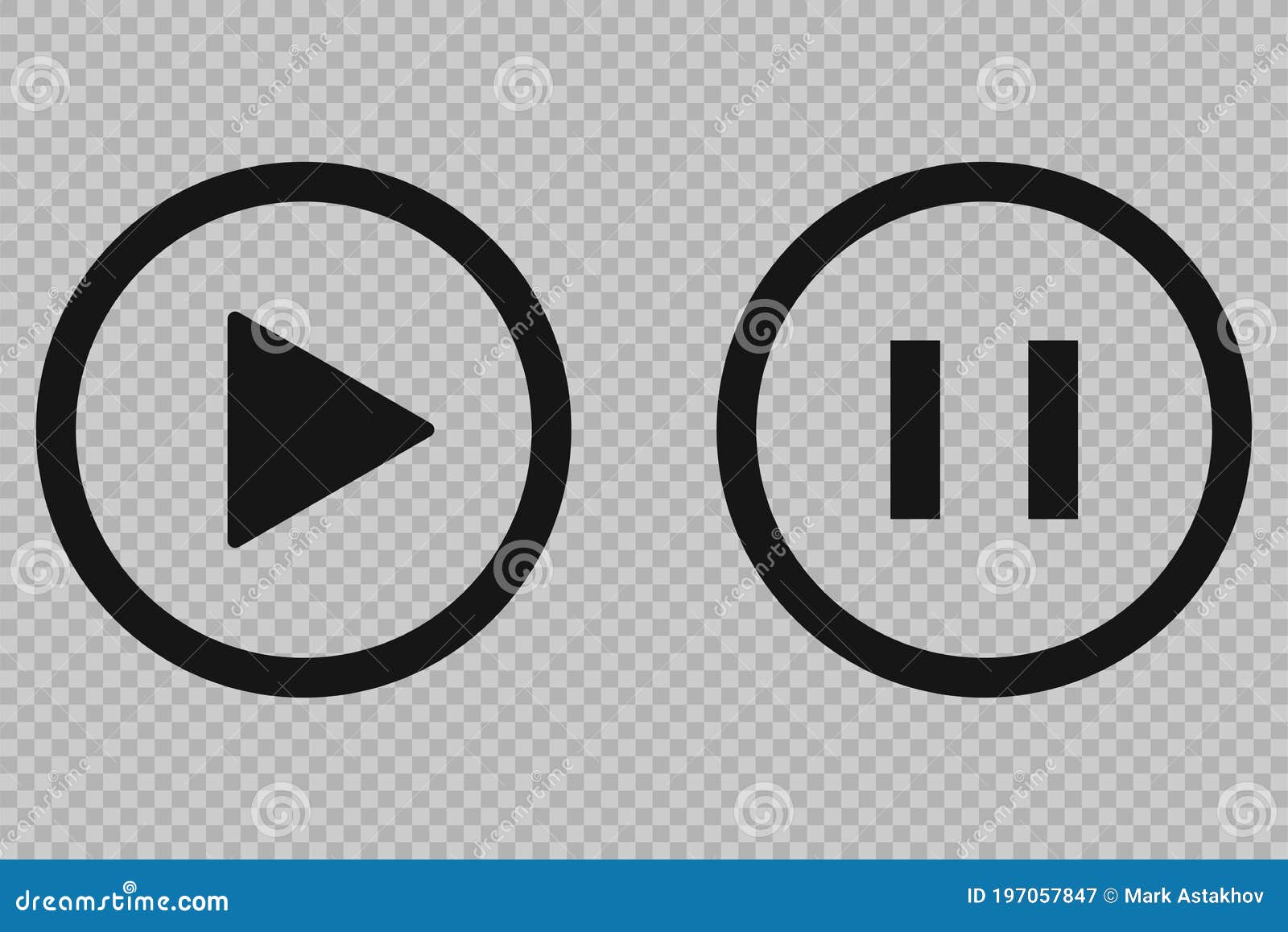 Pause Vector Icon On Transparent Background, Pause Logo Design ...