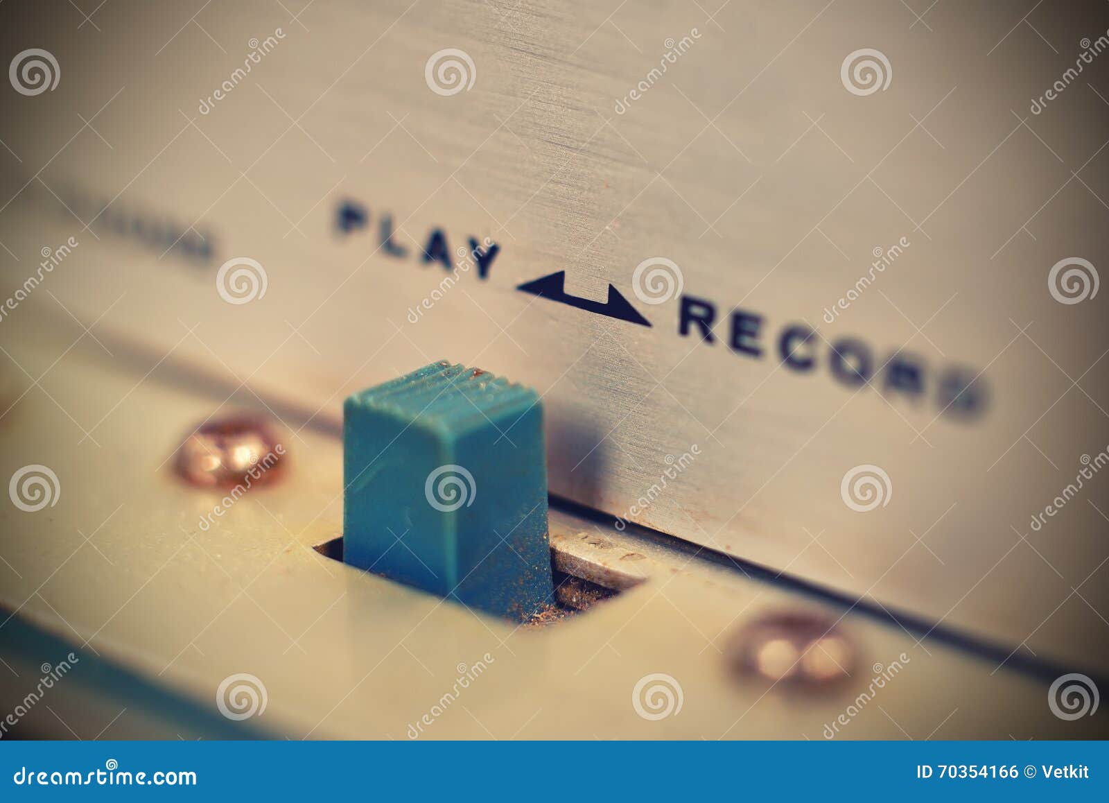 Play and record stock photo. Image of equipment, play - 70354166