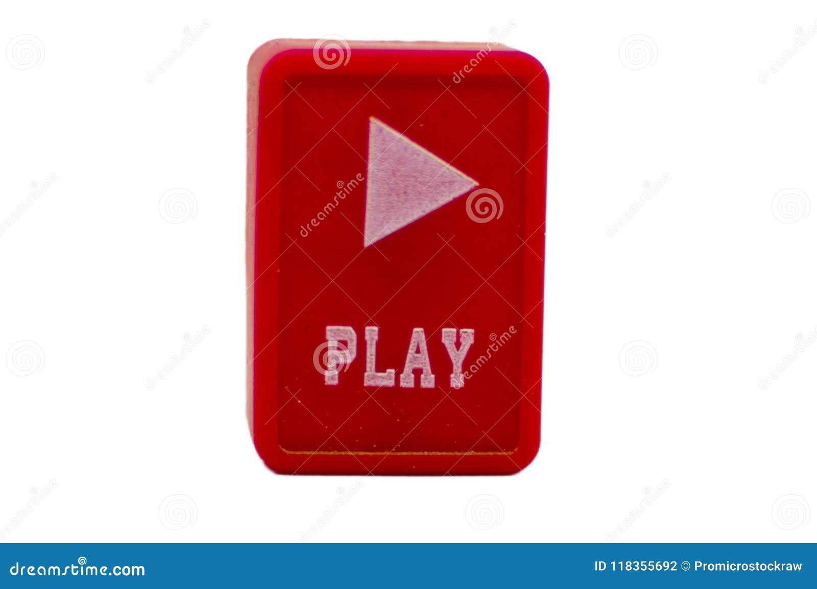Play red button sign stock photo. Image of symbol, concept - 118355692