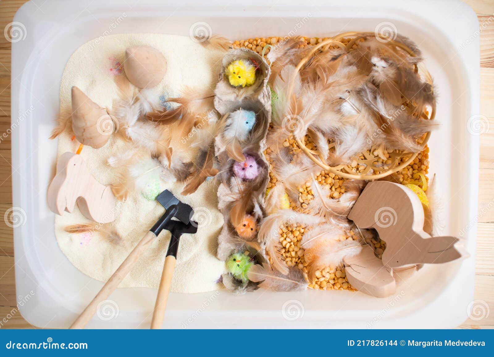 Play Sensor Box. Easter Game Stock Photo - Image of celebration ...