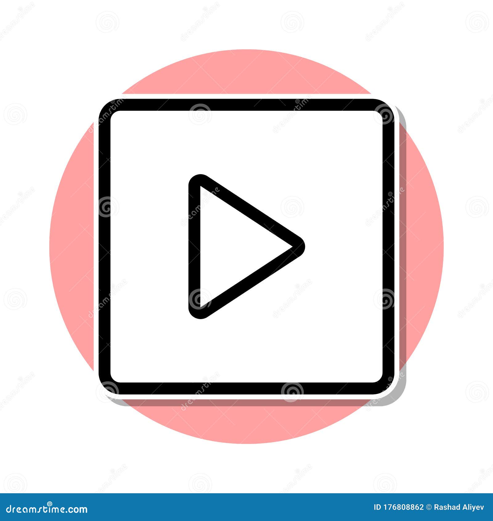 Play Sticker Icon Stock Illustrations – 12,388 Play Sticker Icon Stock ...