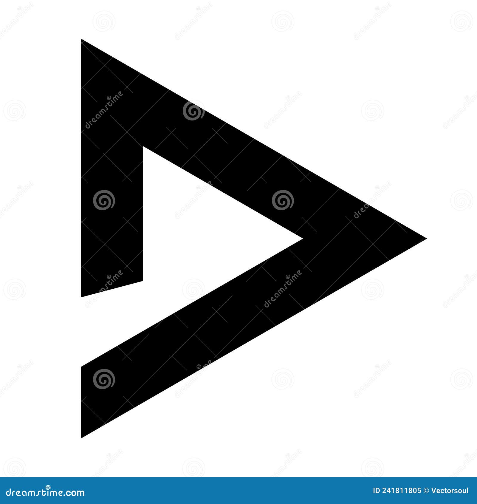 Play, Start Button Icon Vector Illustration Stock Vector - Illustration ...