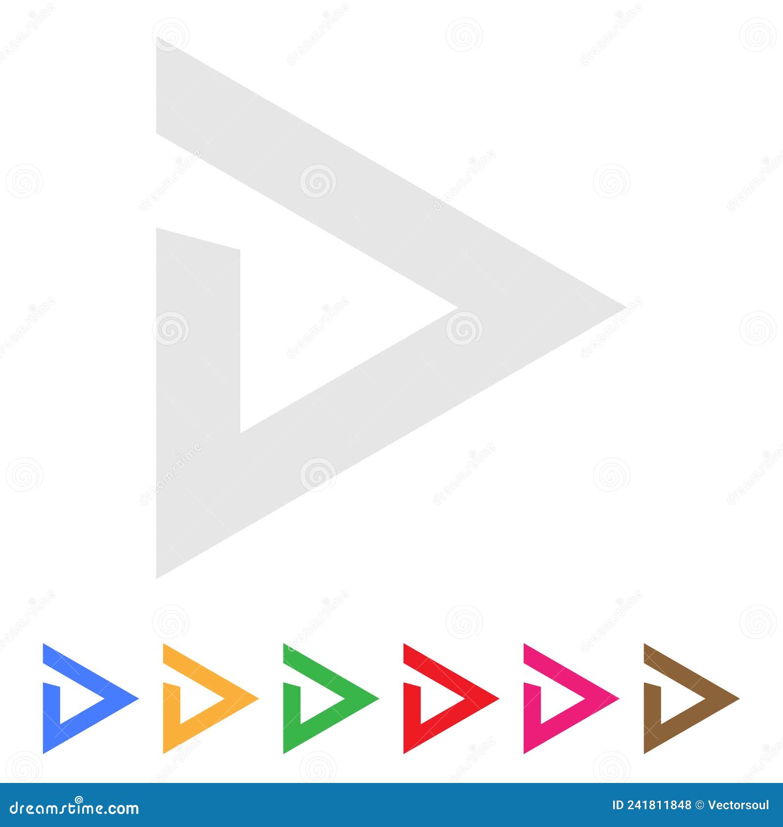 Play, Start Button Icon Vector Illustration Stock Vector - Illustration ...