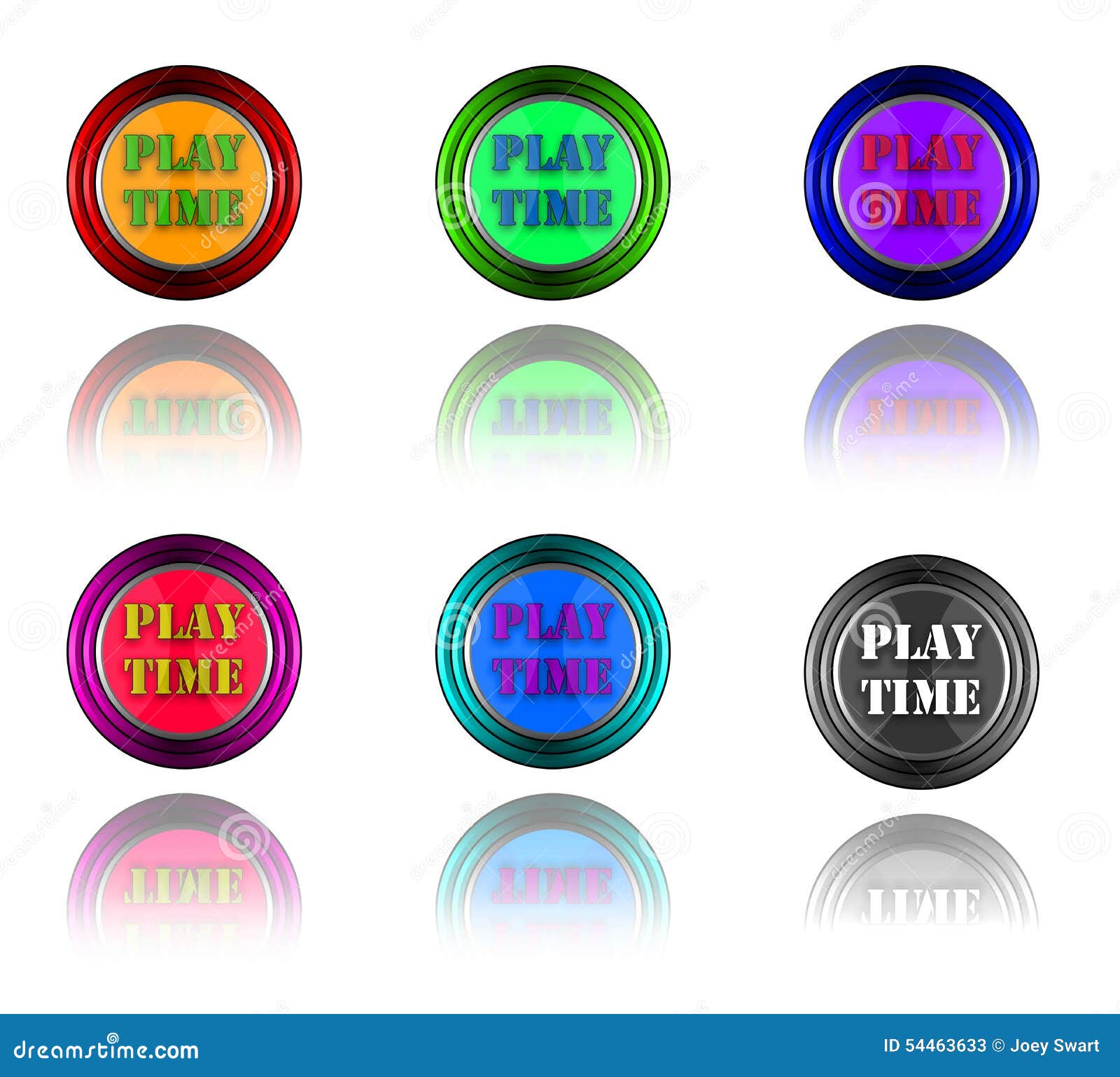 Play Time Written In Multicolored Kids Letters Royalty-Free Stock Image ...