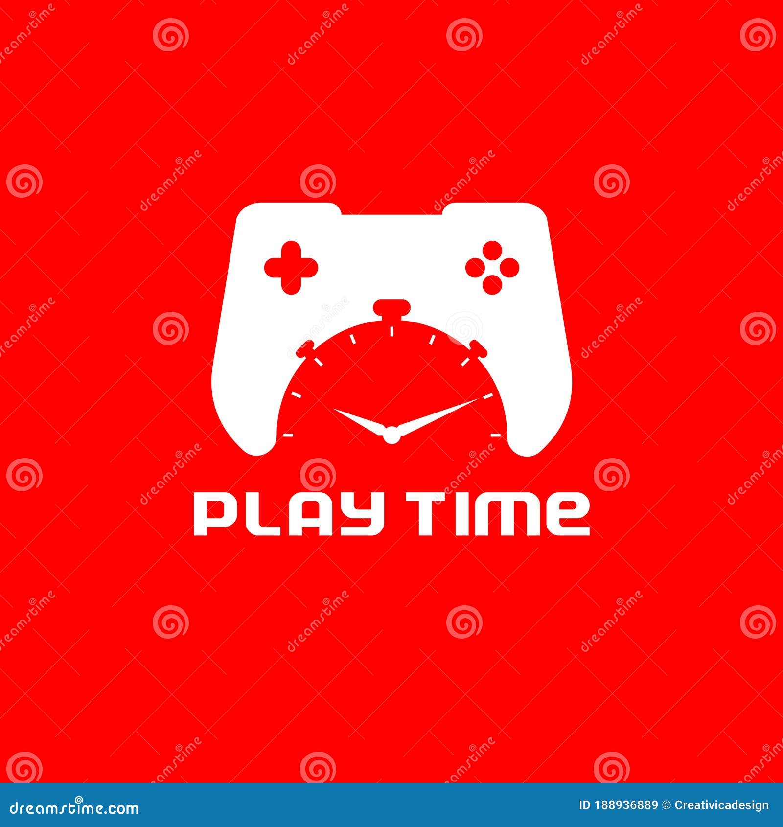 Play Time vector concept stock vector. Illustration of graphic - 188936889