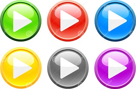 Play. [Vector] stock illustration. Illustration of icon - 3960344