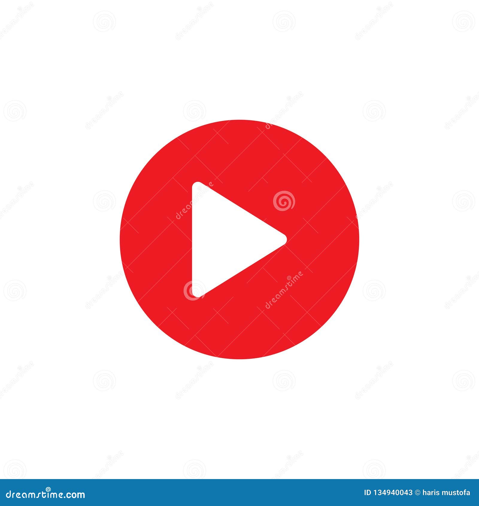 Play Video Graphic Icon Design Template Stock Vector - Illustration of ...