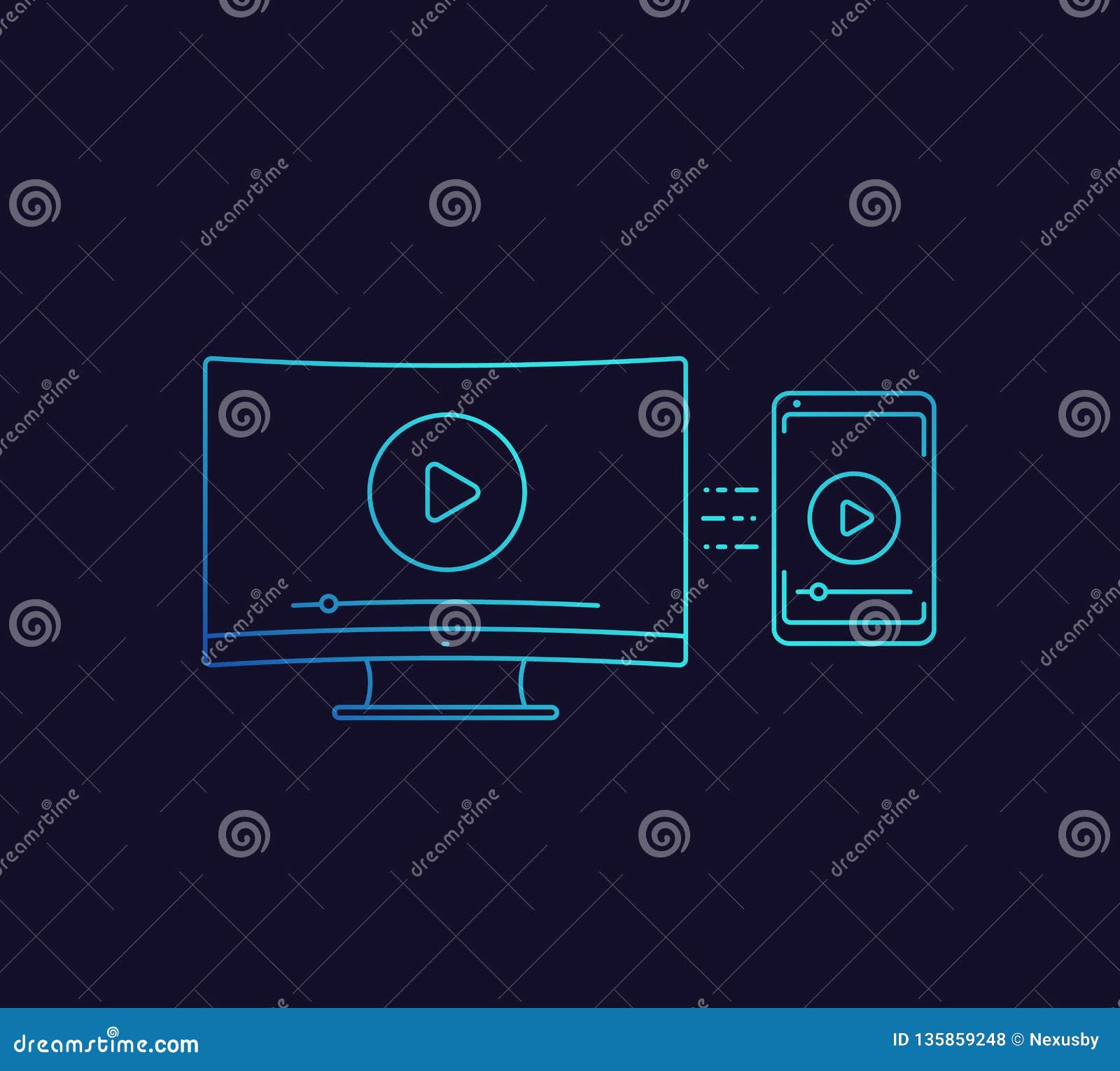 Mirroring Smartphone Stock Illustrations – 36 Mirroring Smartphone ...