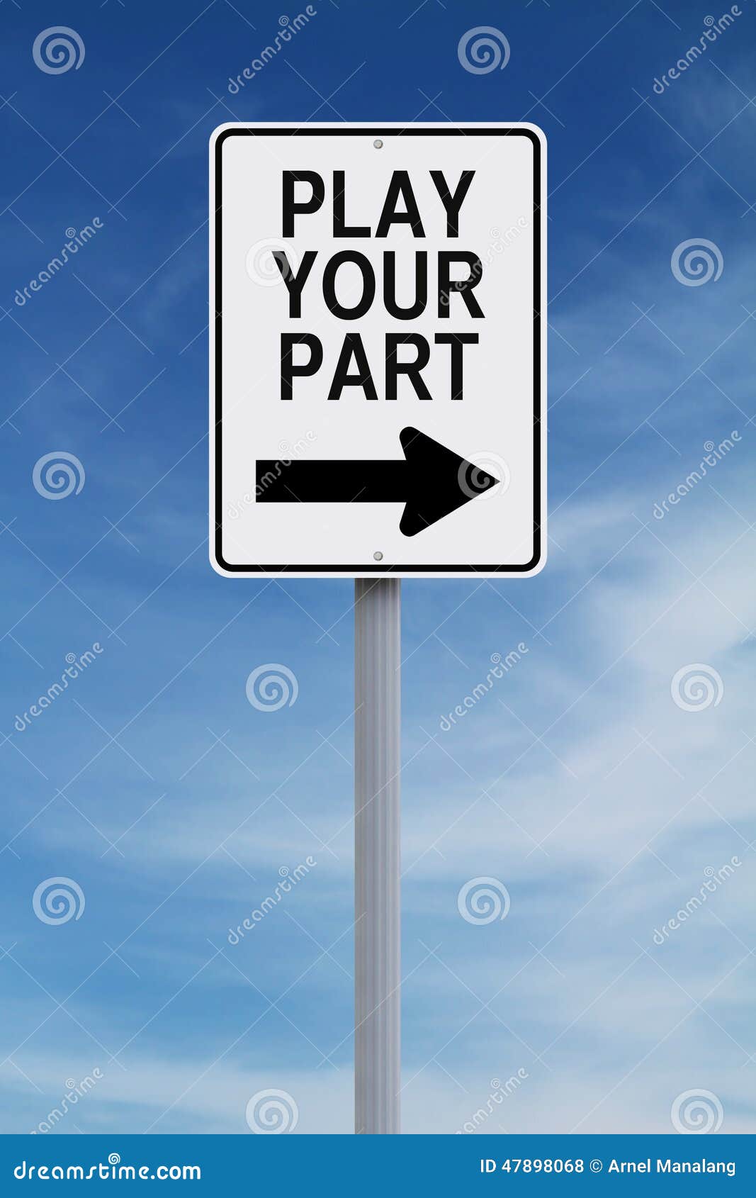 Play Your Part stock photo. Image of contribute, street - 47898068