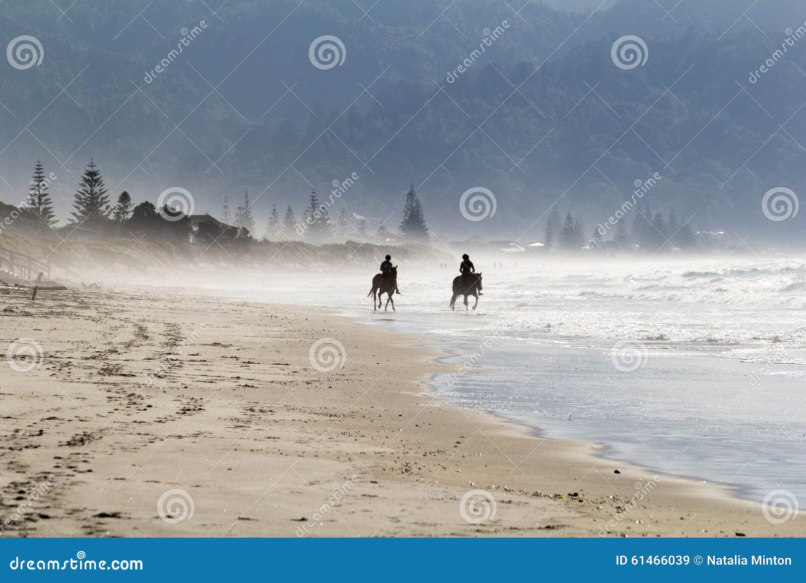 Playa brumosa imagen de archivo. Imagen de sunlight, arena - 61466039