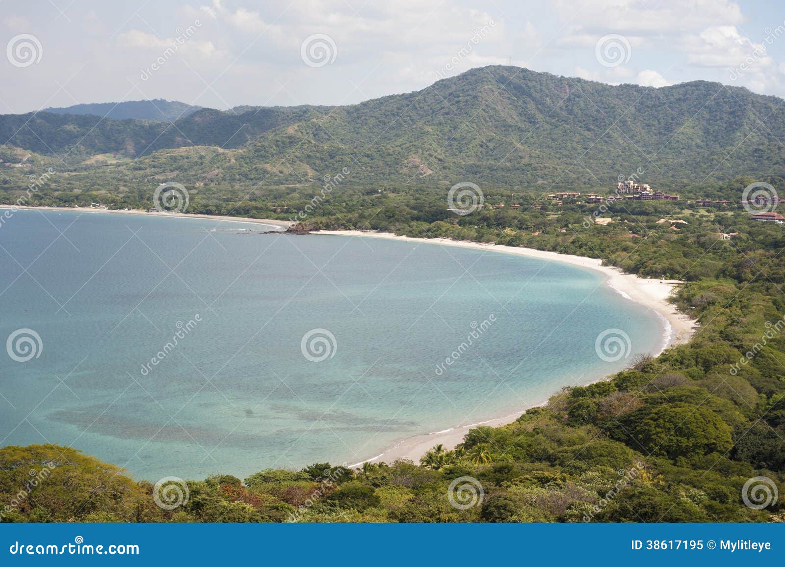 Playa Conchal, Costa Rica immagine stock. Immagine di rica - 38617195
