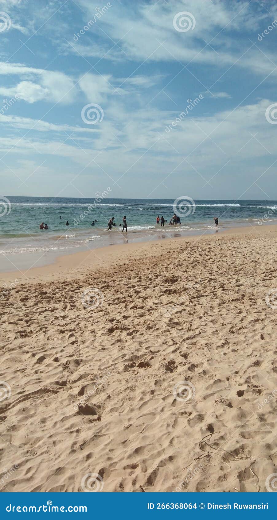 Playa De Chilaw En Sri Lanka Foto de archivo - Imagen de onda, costa ...