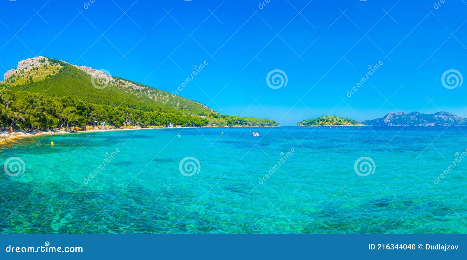 Playa De Formentor, Mallorca, Spain Stock Photo - Image of summer ...