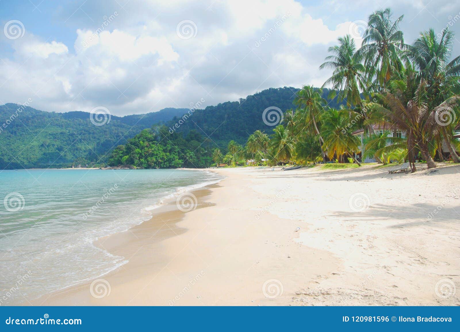 Playa De Juara De La Isla De Tioman Foto de archivo - Imagen de colina ...