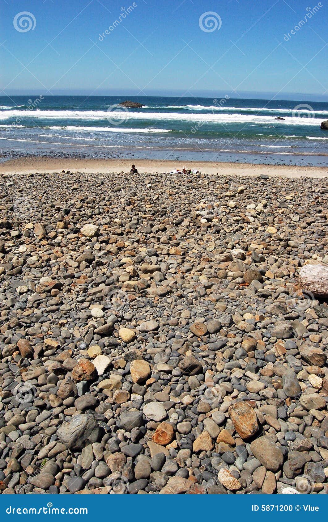 Playa De Rocky Sand Imagen. Imagen: 5871200