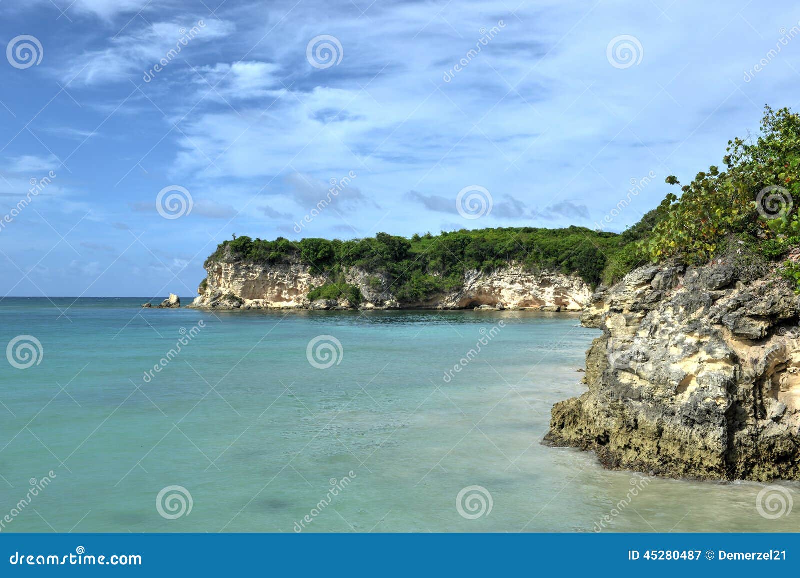 Playa De Macao, Punta Cana, República Dominicana Imagen de archivo ...