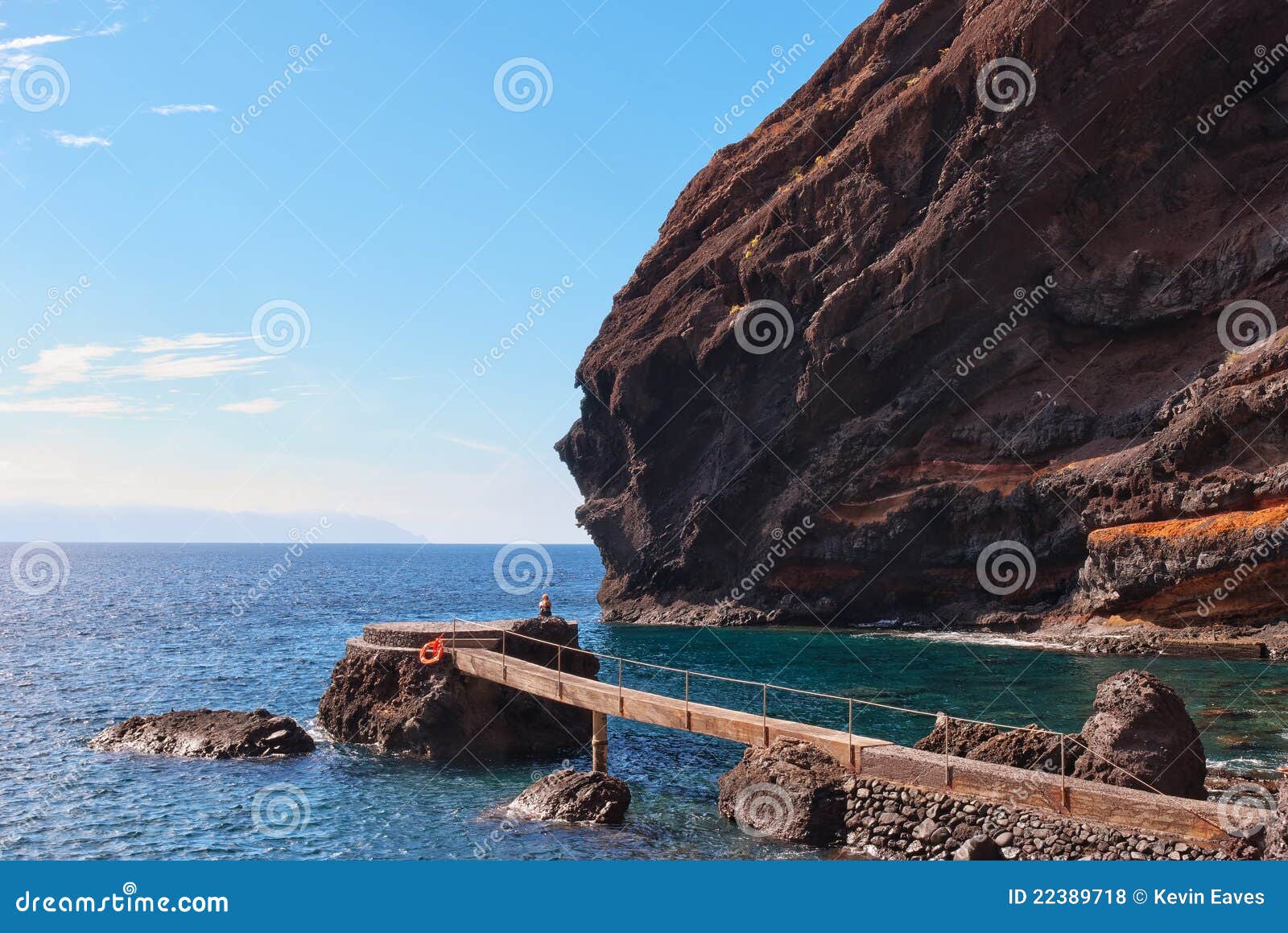 Playa de Masca foto de archivo. Imagen de corrientes - 22389718
